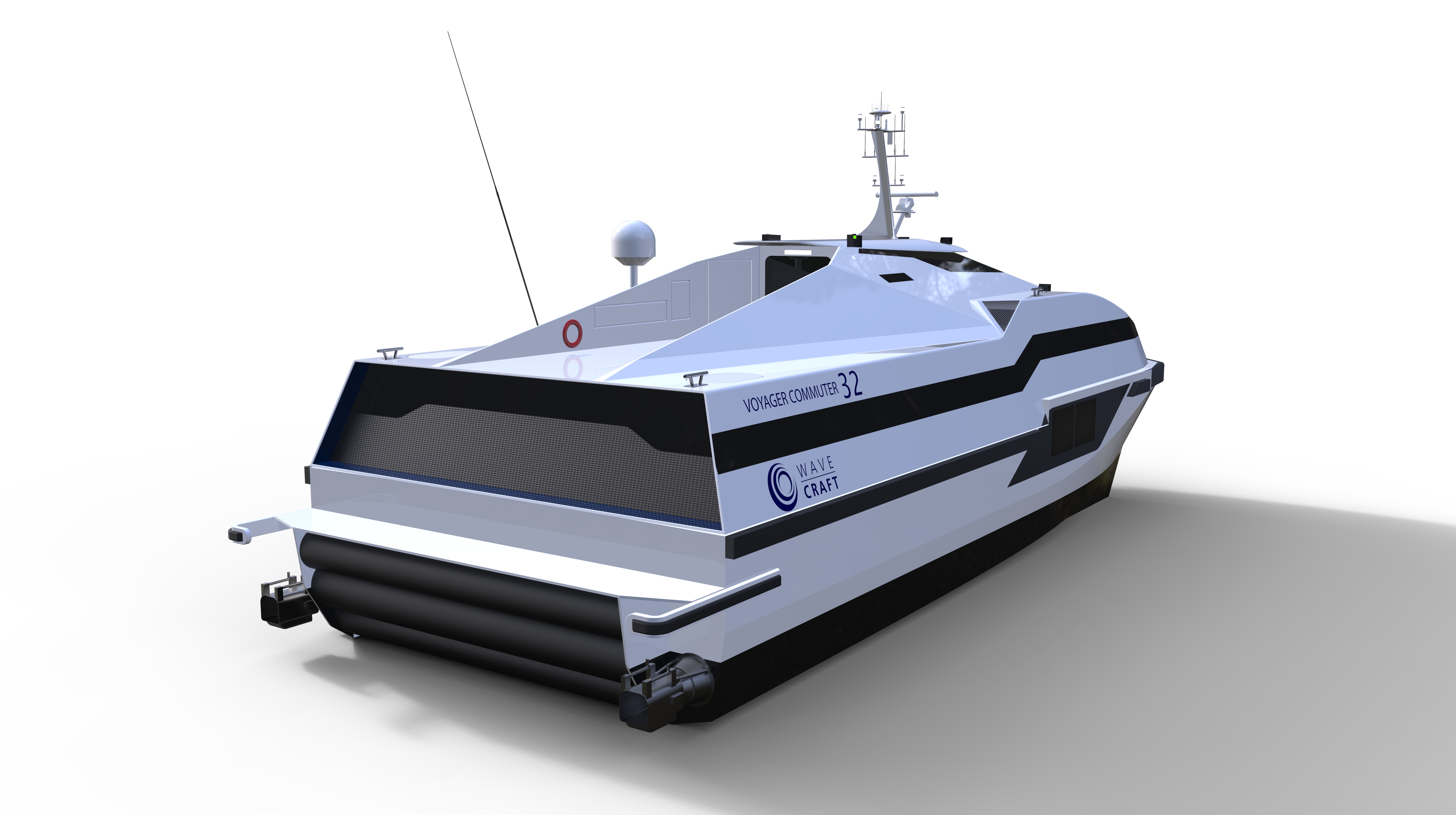 WAVECRAFT Commuter 32 series for fast passenger transport - Umoe WAVECRAFT